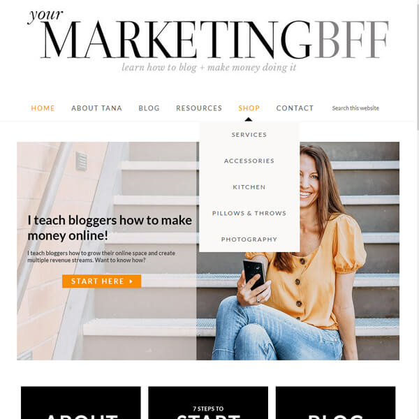 How To Create A Non Clickable Menu Item In Wordpress Yourmarketingbff
